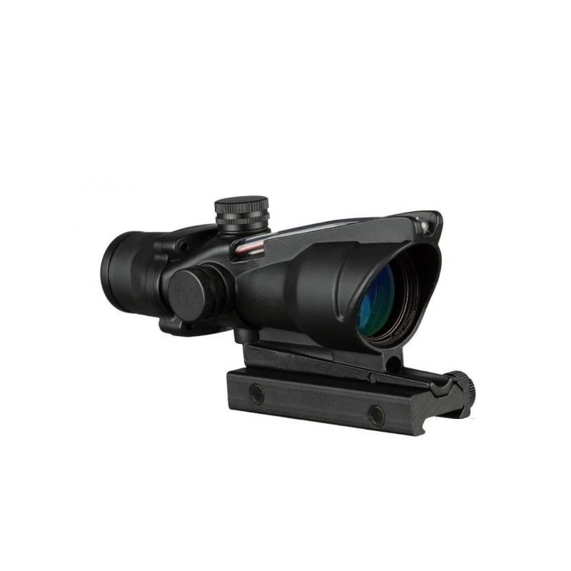 Viseur point rouge Red Dot ACOG 4x32 avec Fibre optique vert