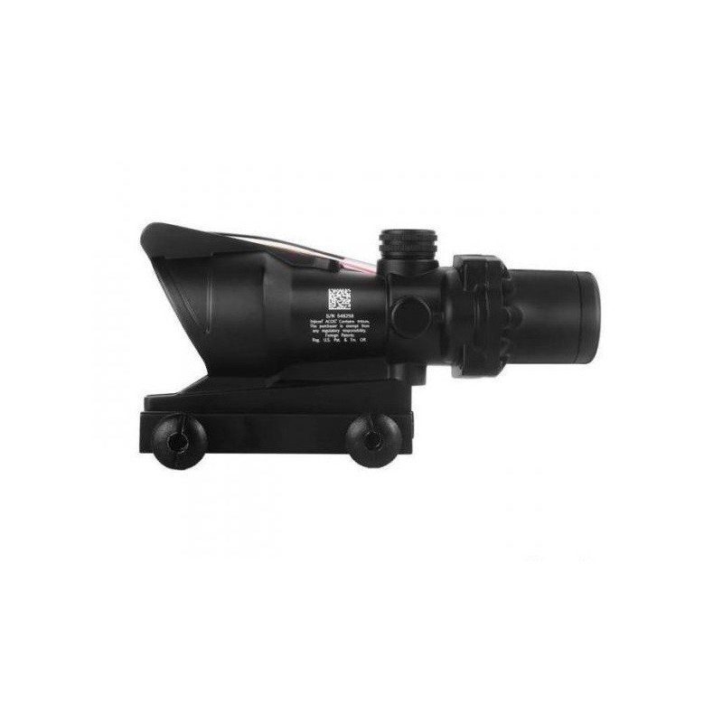 Viseur point rouge Red Dot ACOG 4x32 avec Fibre optique vert