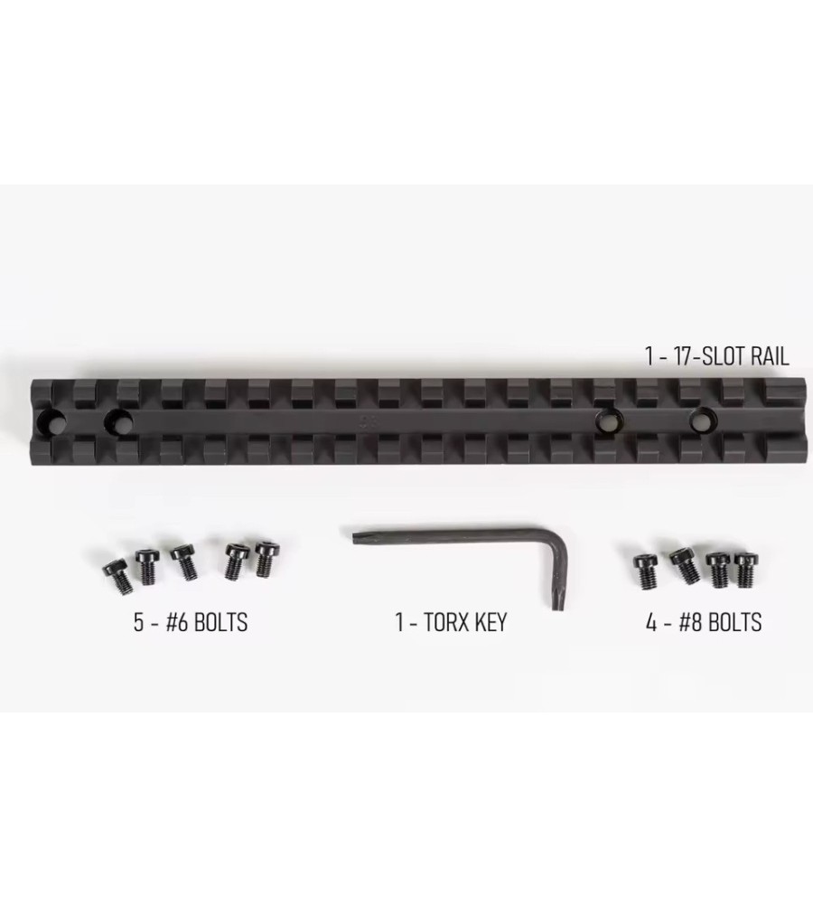 Embase rail picatinny pour Carabine Remignton 700 Longue Action (0 MOA)
