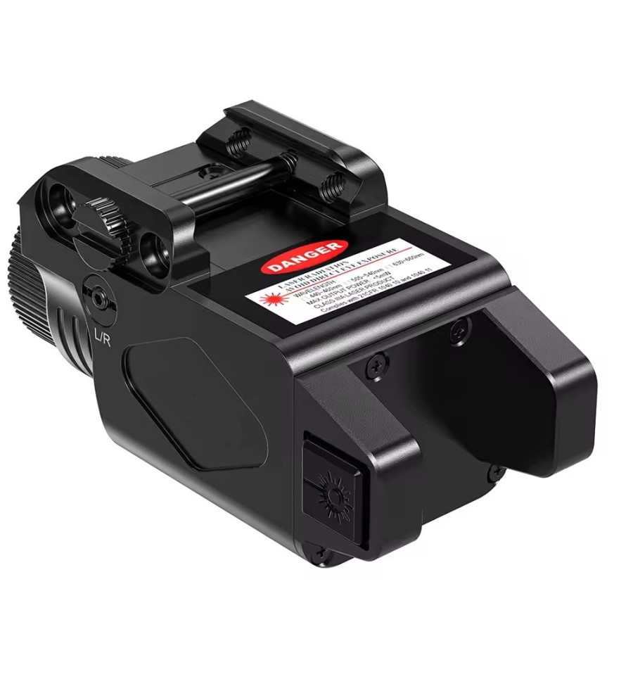 Lampe Laser Vert sur batterie rechargeable 1000 Lumens Strobo